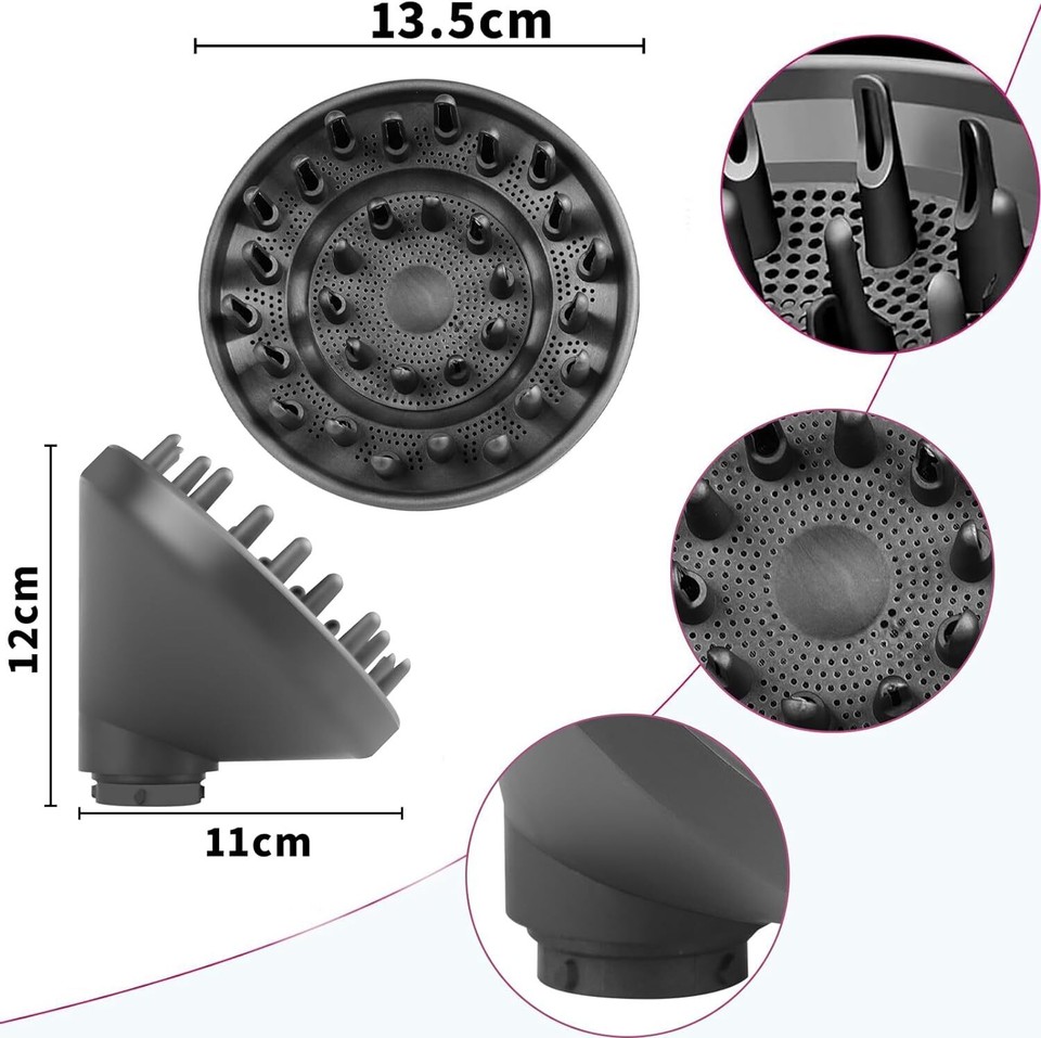 Diffuser for Dyson Airwrap Styler HS01 HS05, converting your Air Wrap ...