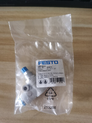 1PC New Festo GRO-QS-6 193973 Valve #FES | eBay