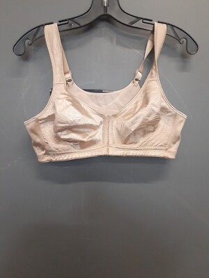 Playtex Nude Colored Front Hook Wireless Bra sz 40B | eBay