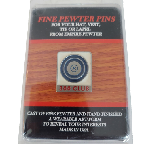 300 Club Archery Pin Fine Pewter Archer Award Enamel A14C Hat Vest ...