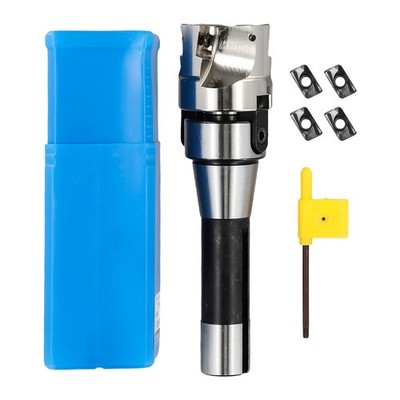 R8 FMB22 Arbor 400R 50MM Face End Mill Shell Cutter +APMT1604 Inserts ...