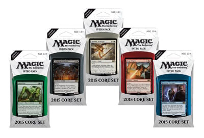 Magic 2015 / M15 Intro Pack Set of Five (OVERSTOCK) (ENGLISH) NEW MAGIC ...