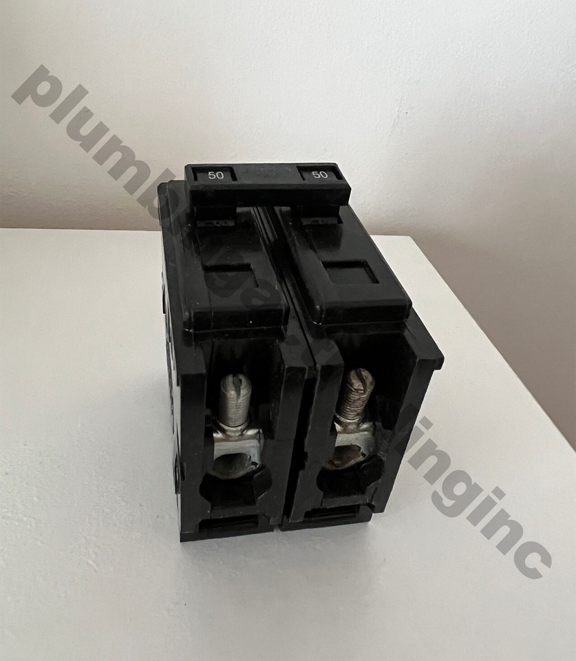 EATON BAB2050 CUTLER HAMMER DOUBLE 50AMP 240V BOLT ON CIRCUIT BREAKER ...