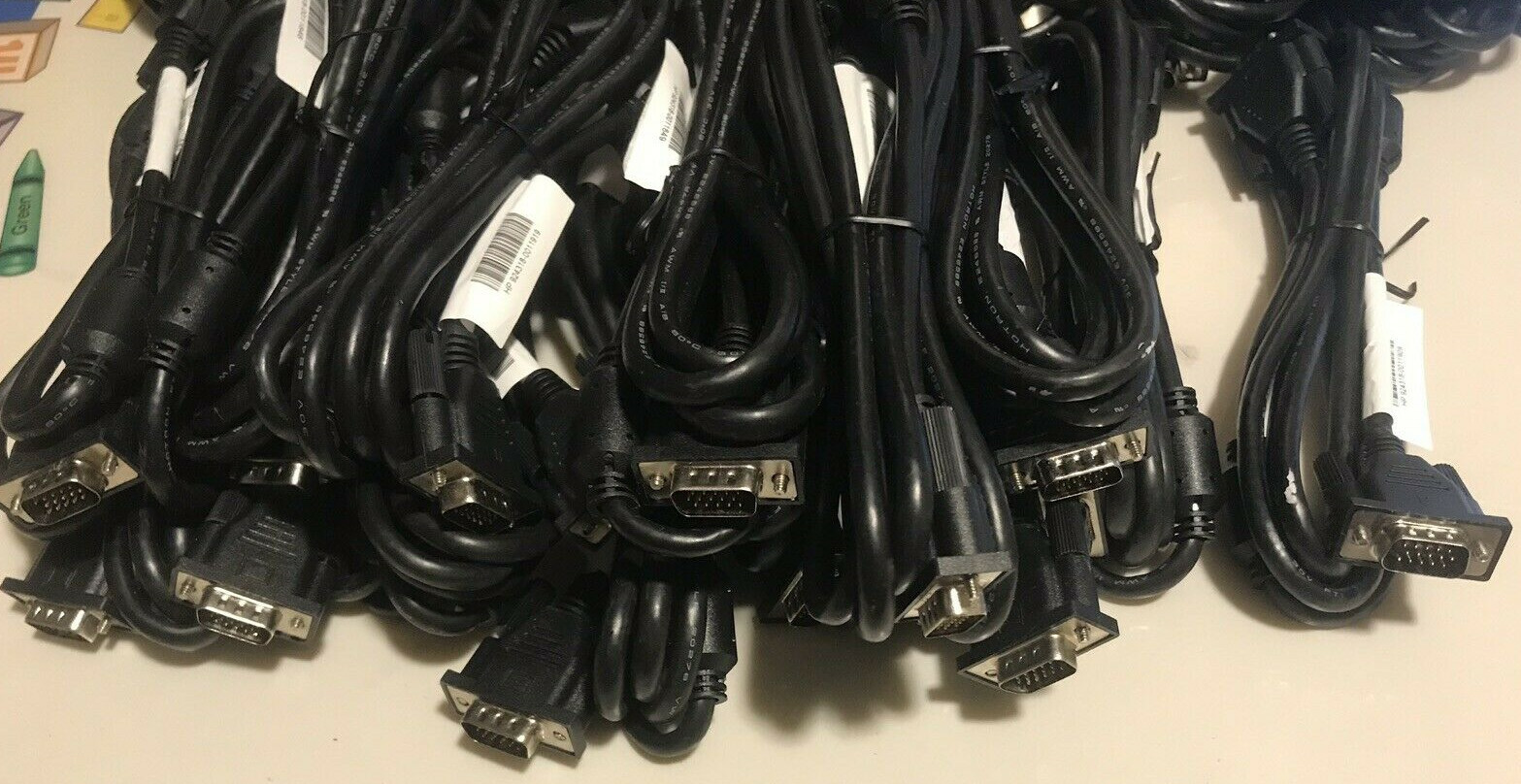 Lot Of 2 - HP VGA CABLE 924318-001 .. Brand New | eBay
