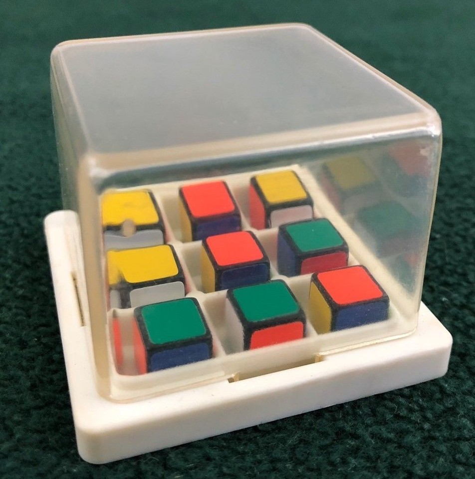 Rubiks Race Replacement Parts Cube Scrambler Tiles Instructions Game ...