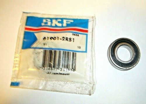SKF bearing 61901-2RS1 12mmID x 24mmOD x 6mm W | eBay