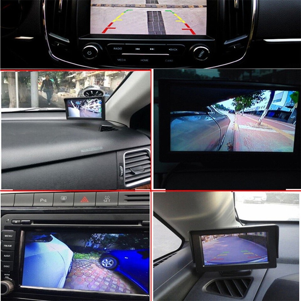 Car Rear View Camera 360 Degree Rotating Camera Lens For Car Truck RV ...