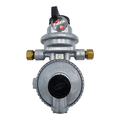 Fairview RV Camper LP / Propane 2 Stage Gas Regulator, Auto Changeover ...