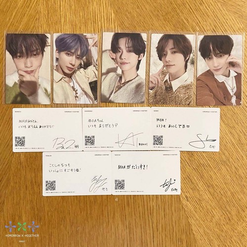 TXT SWEET Standard ver. Official Photocard + Message card TOMORROW X ...