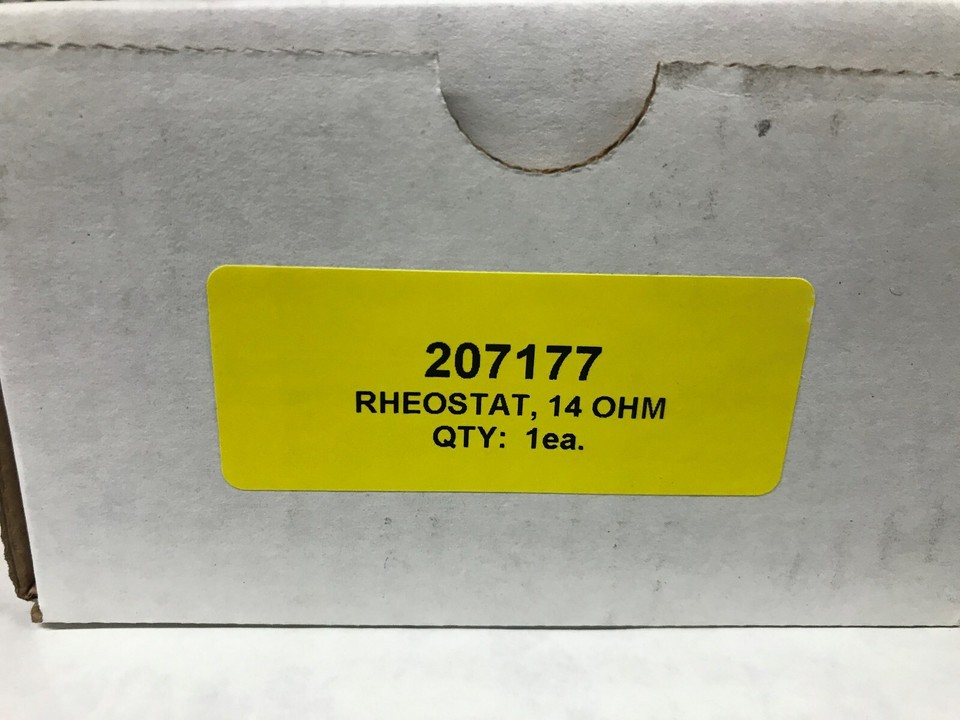 207177 MILLER RHEOSTAT 14 OHM, 150W | eBay