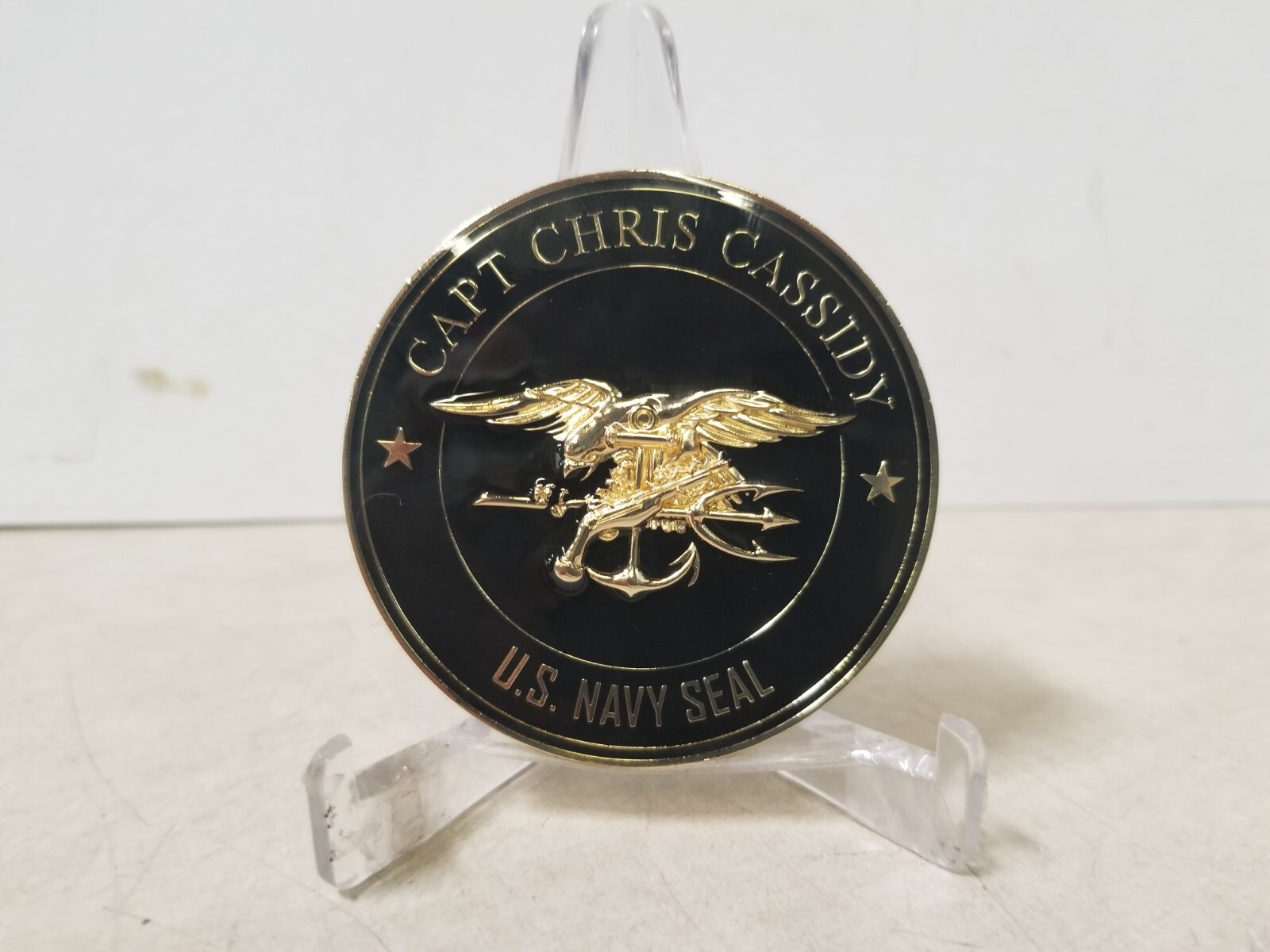 Capt Chris Cassidy U.S Navy Seal NASA Astronaut STS 127 Challenge Coin ...