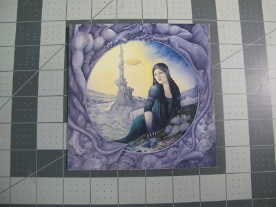 vtg 1990s Goth ephemera - Gothic Siren art card Linda Garland UK | eBay