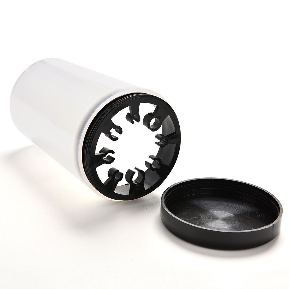 Nail Art Brush Pot Tools Handy Holder UV Acrylic Pen Cleaner Washing ...