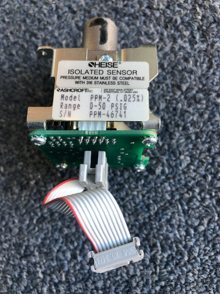 HEISE PPM-2 PM 0-50 PSIG Isolated sensor | eBay