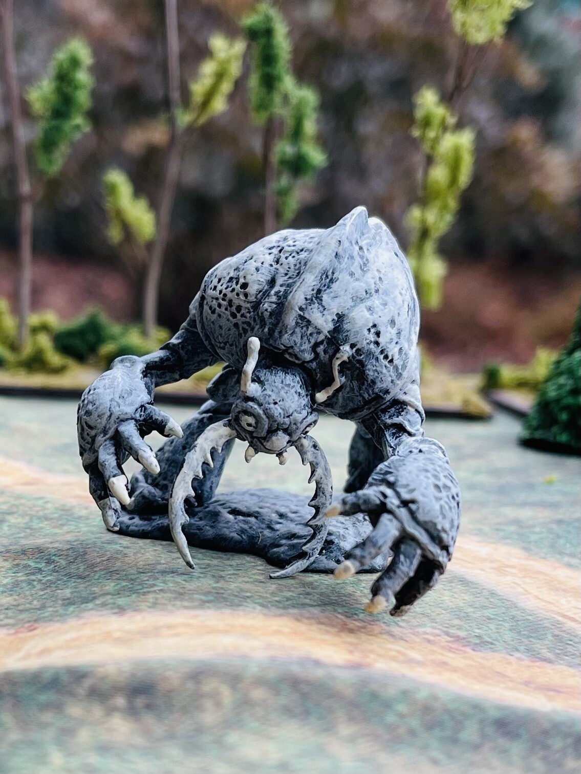 28mm Umber Hulk dnd miniature monster Painted | eBay