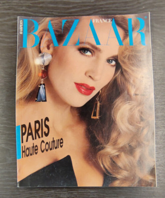 French Harper's Bazaar Magazine: March/April 1985 - Jerry Hall | eBay UK