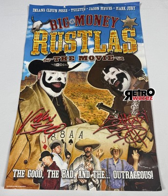 Insane Clown Posse Big Money Rustlas Promo Poster 11x17” Jason Mewes ...
