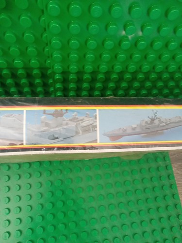 Vintage 1987 Monogram U.S.S. Ramsey Guided Missile Destroyer Model Ship ...