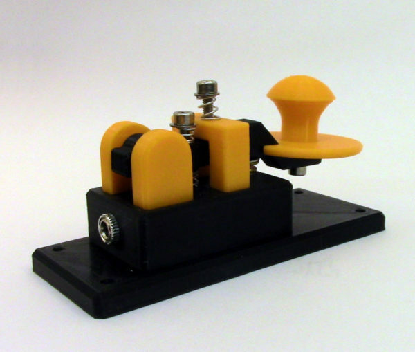Lightweight Micro Morse Code Key With Navy Knob. | eBay