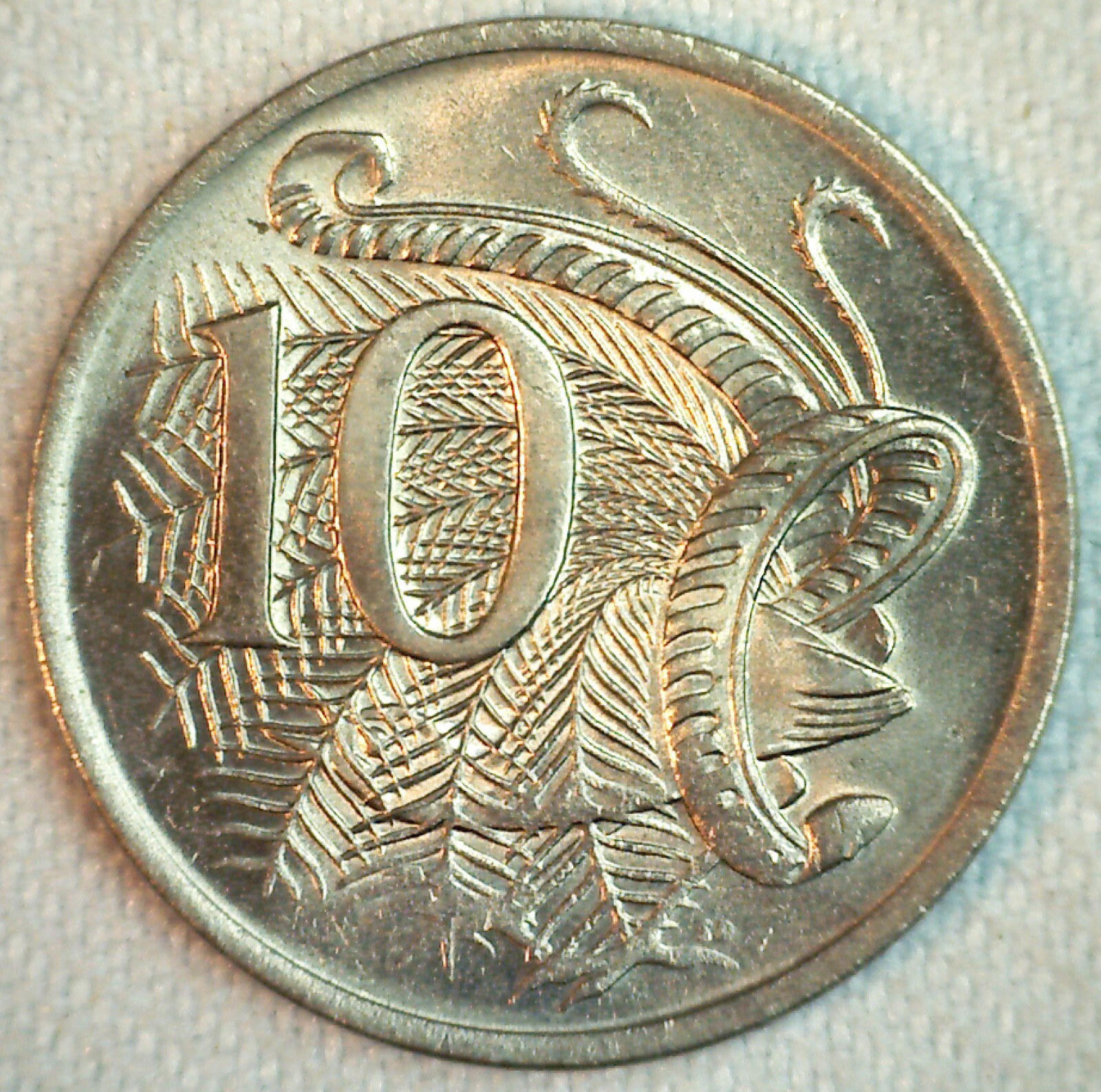 1969 Australia Ten Cent Copper Nickel Coin 10c Australian Coin ...