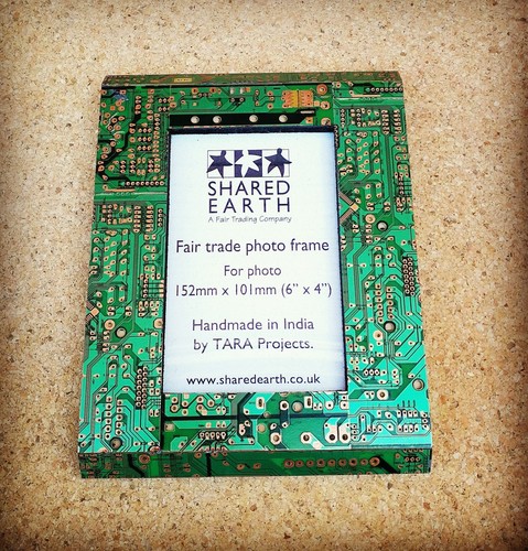 Picture / Photo Frame Green Recycled Computer Circuit Board Eco ...