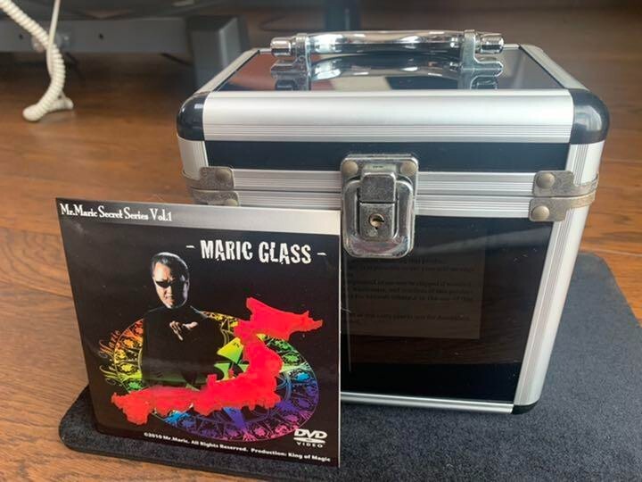 Maric Glass (DVD and Gimmick) by Mr. Maric Magic Trick Mentalism | eBay