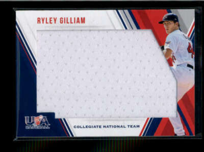 RYLEY GILLIAM 2018 PANINI USA STARS & STRIPES ROOKIE USED JERSEY #090/ ...