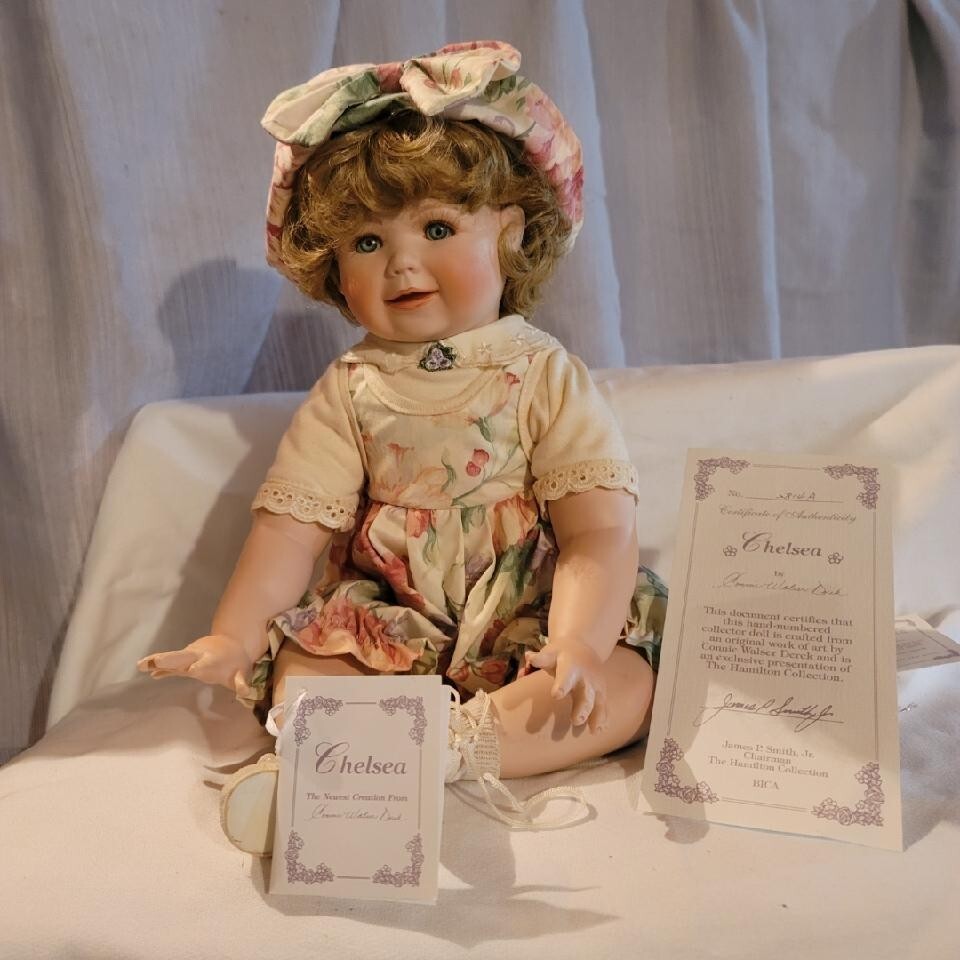 " CHELSEA" - 1994 HERITAGE DOLL - HAMILTON COLLECTION - COA | eBay