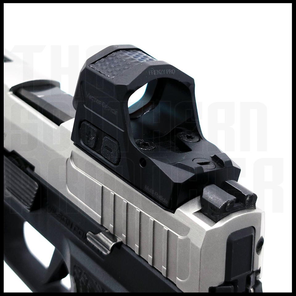 Solar Powered Red Dot OPTIC with SHAKE AWAKE BATTERY SIDE LOAD RMR ...