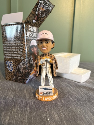 2022 Tennessee Smokies Trey Lipscomb Bobblehead Vols W Daddy Hat/Jacket ...