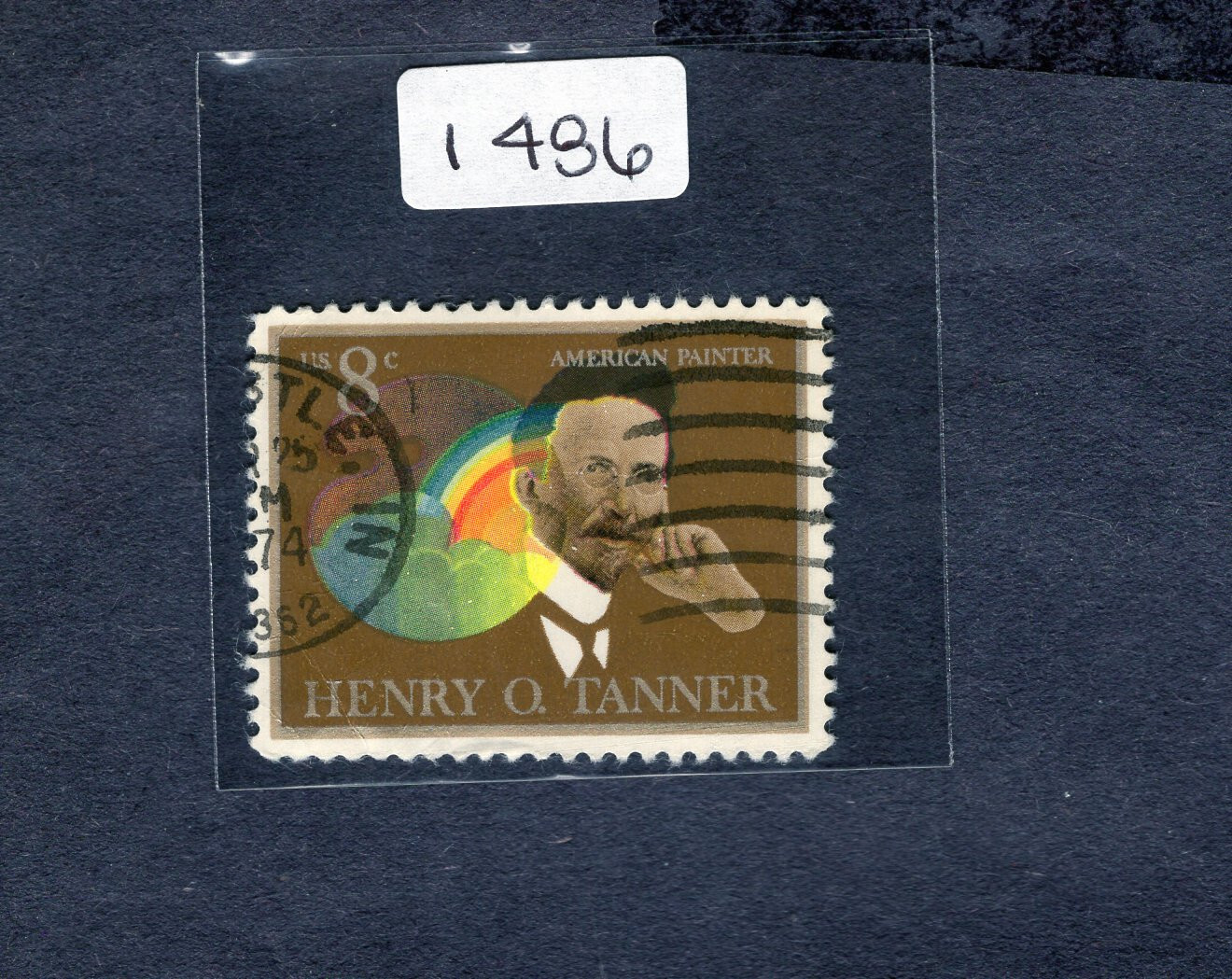 1973 Stamp #1486 H. Tanner Artist Used | eBay