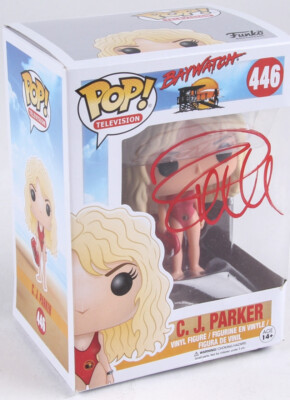PAMELA ANDERSON BAYWATCH CJ PARKER FUNKO POP! VINYL FIGURE #446 AUTO ...