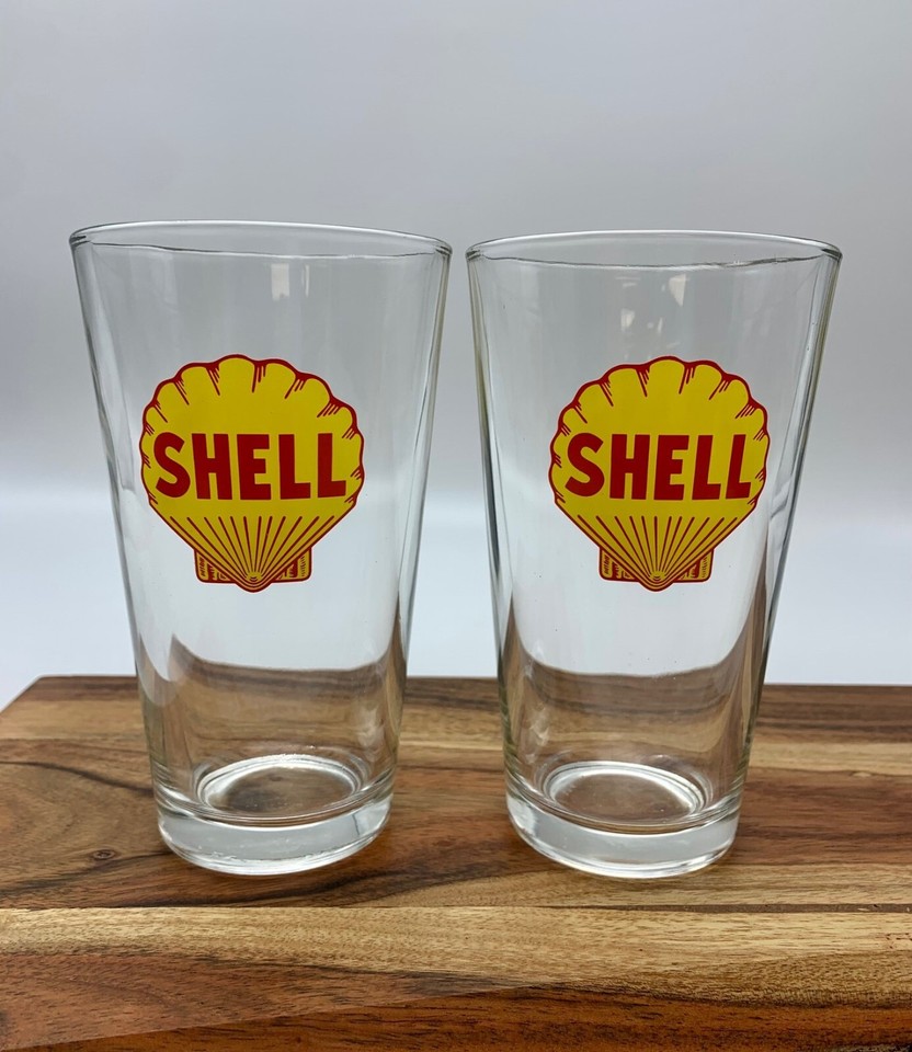 Shell Pint Glass - 16oz | eBay