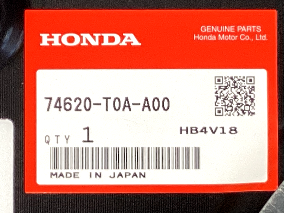 Genuine Honda Under Cover 74620-T0A-A00 | eBay