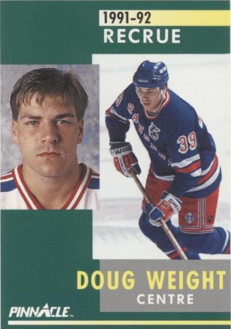 1991-92 Pinnacle French - Doug Weight #310 (RC) for sale online | eBay