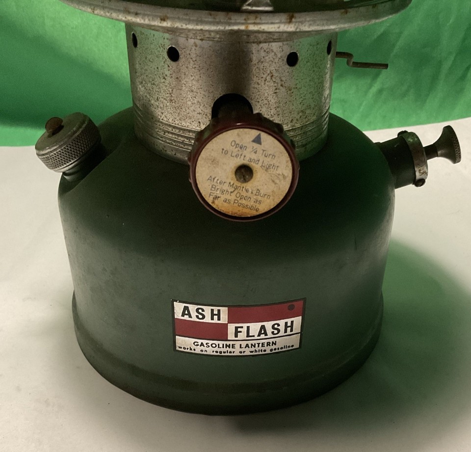 VTG Ash Flash Lantern Model #710 With Globe - Untested- 14” | eBay
