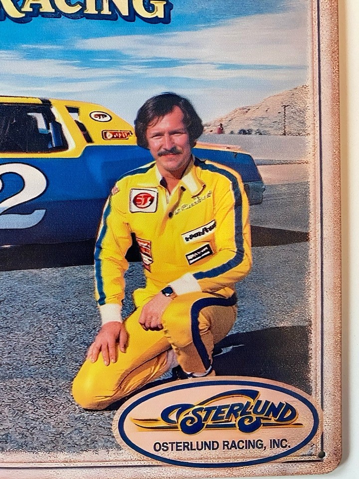 Dale Earnhardt Osterlund Racing Sign - NASCAR Wrangler Jeans | eBay