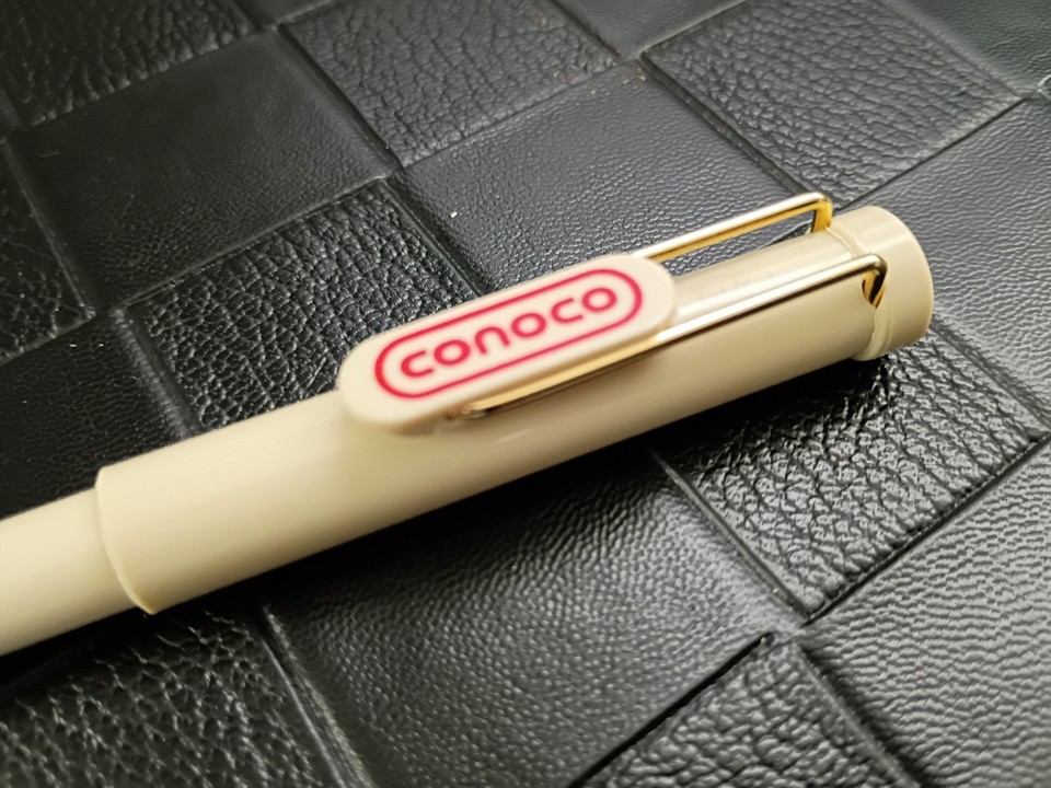 Vintage Conoco Promo Ballpoint Pen w/Box Insert NOS Display Oil Gas NON ...