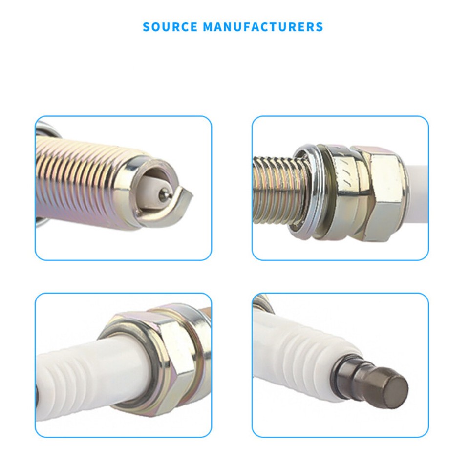 6pcs Spark Plug Fits For Honda 12290-R70-A01 12290-R40-A02 SXU22HCR11S ...