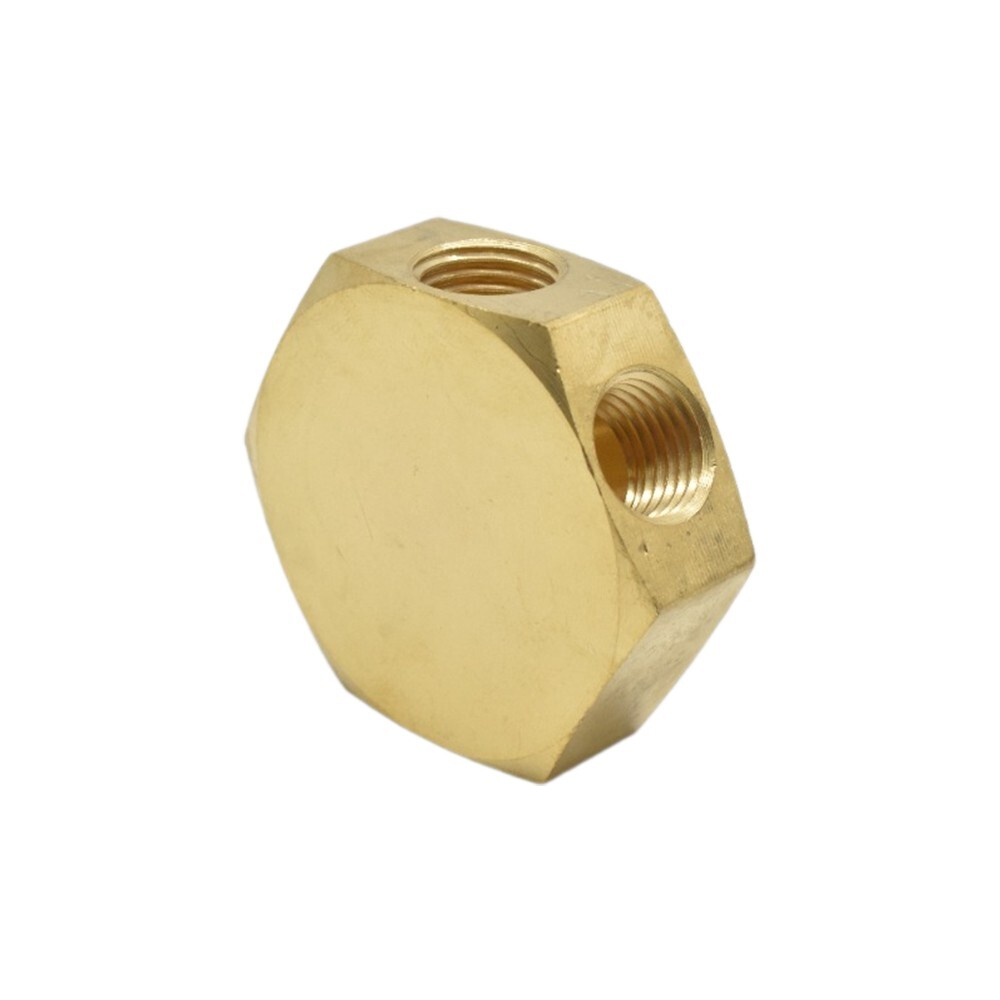 FPM44R Brass Flat Hex Manifold - 3 Way Outlets 1/4 Inch NPT Female | eBay