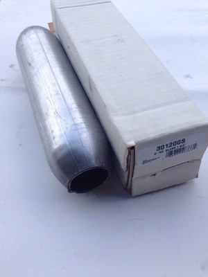 Ap Exhaust 1 3/4" In/out X 3" Diameter Blank Glasspack Resonator- 1 Pc ...