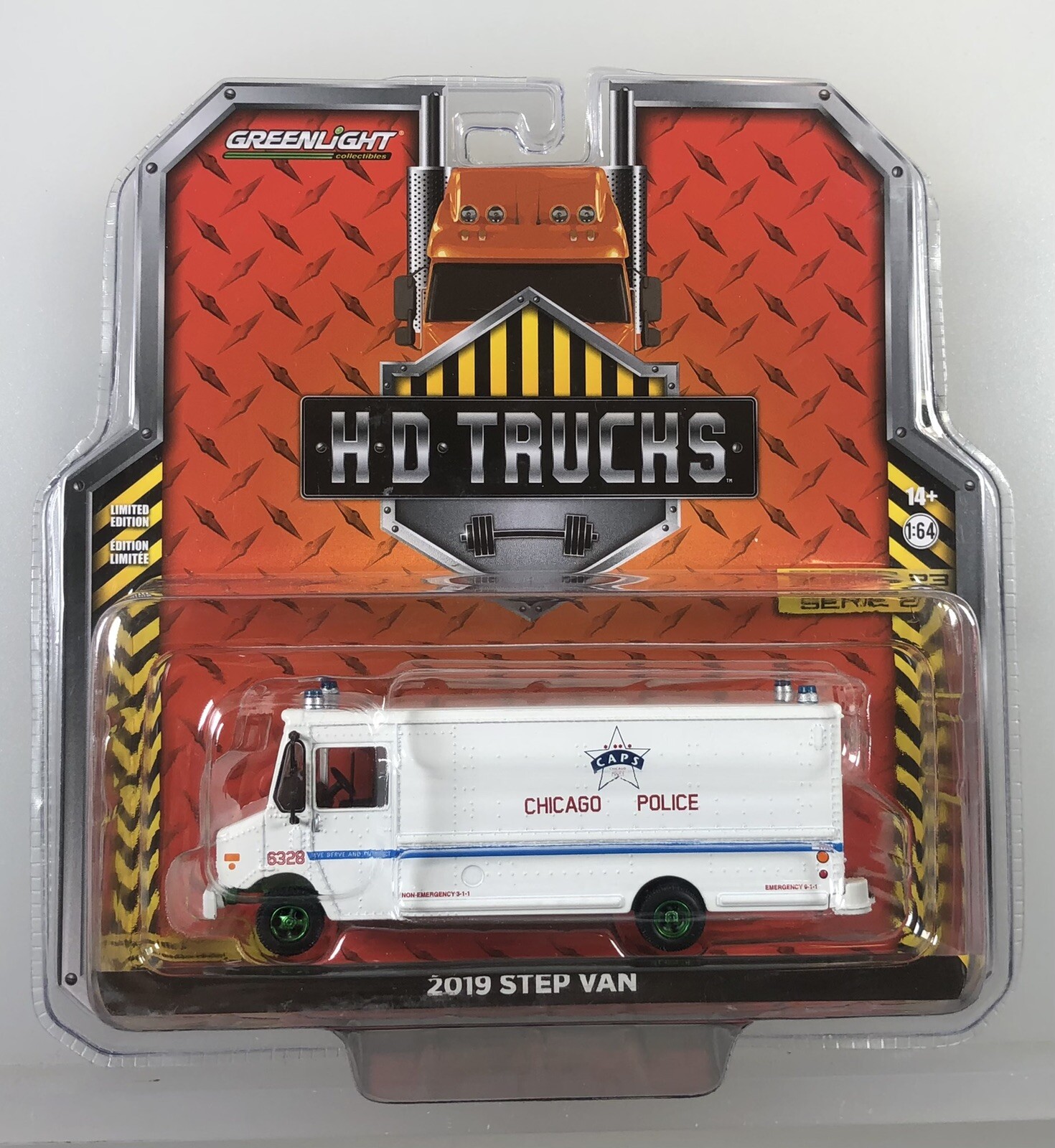 Greenlight HD Trucks 2019 Step Van Chase | eBay