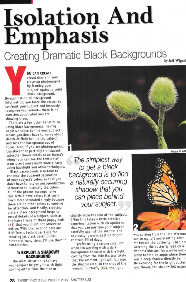 Expert Photo Techniques Magazine How-To Guide Exposure Lighting ...