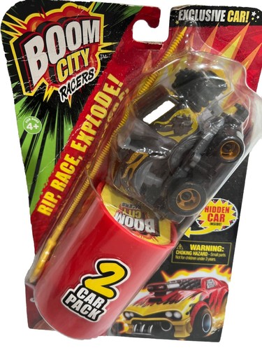 Boom City Racers - 2 Pack Car Set - ROAST'D! X Plus Exclusive Mystery ...