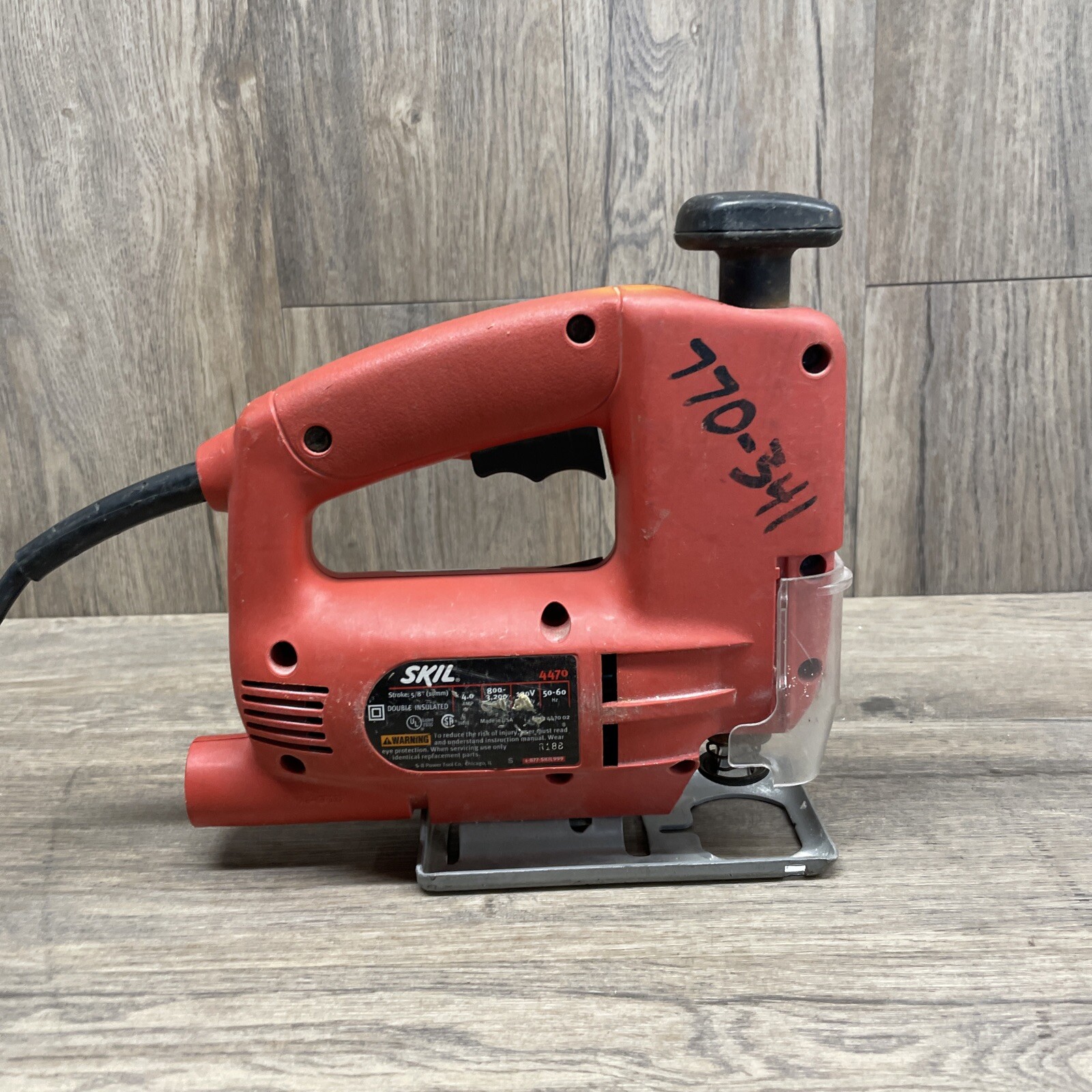 Skil 4470 Variable Speed Circle Vari Orbital Action Cutter Jigsaw 4a ...