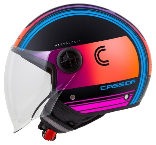 Jethelm Roller Helm Crosshelm Motorradhelm Handy Metropolis Cassida ...
