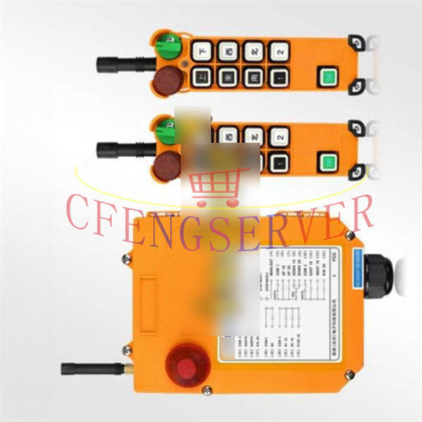 Industrial Hoist Crane Wireless Remote Control 2 Transmitters F24-8D 24 ...