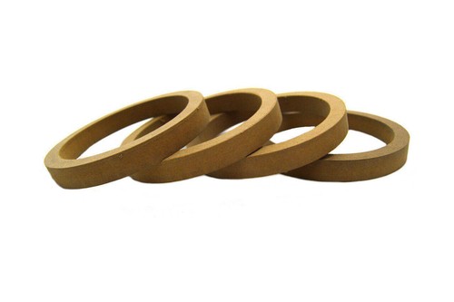 4 MDF Rings for 8" Speaker Spacer Mounting Car Audio 3/4" Thick | eBay