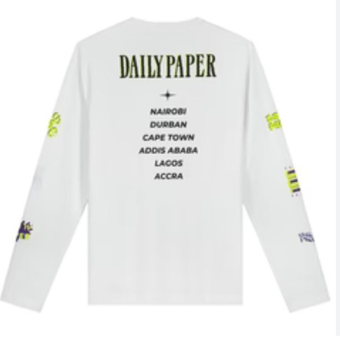 Daily Paper The Heff Men’s White T Shirt Pullover Siz… - Gem