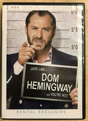 Dom Hemingway DVD Jude Law FRee Ship PERFECT | eBay